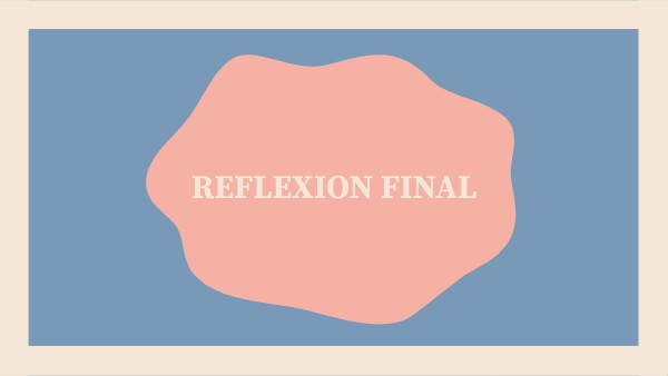 REFLEXION FINAL
