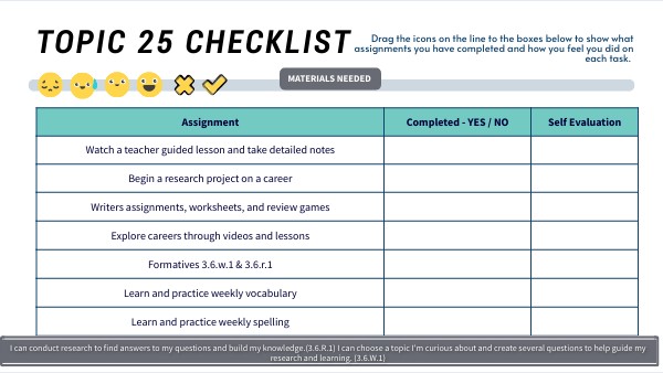 Topic 25: Unit landing page | Genially