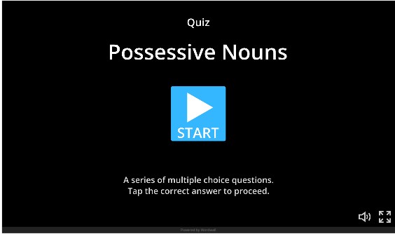 wordwall possessive nouns | Genially
