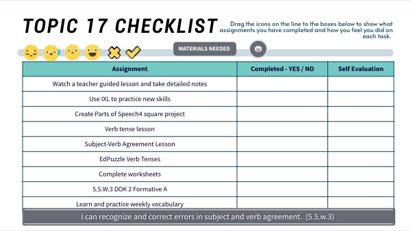 Topic 17: Topic landing page | Genially