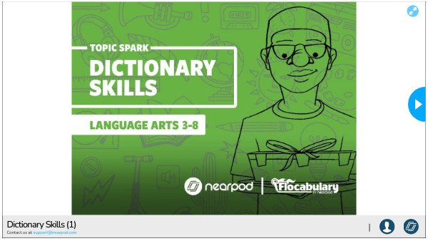 Dictionary Skills - Nearpod