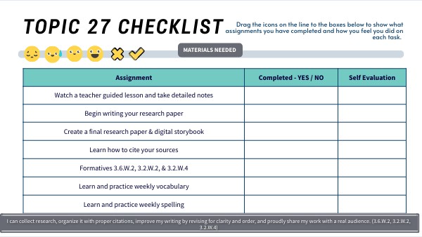 Topic 27: Unit landing page