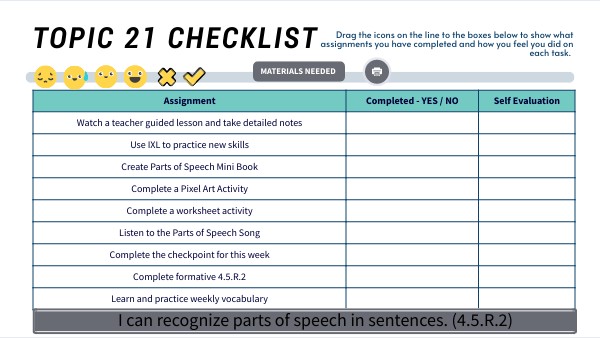 Topic 21: Topic landing page | Genially