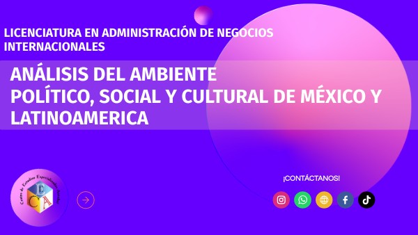 LANI - ANALISIS DEL AMBIENTE POLITICO LATINOAMERICA | Genially