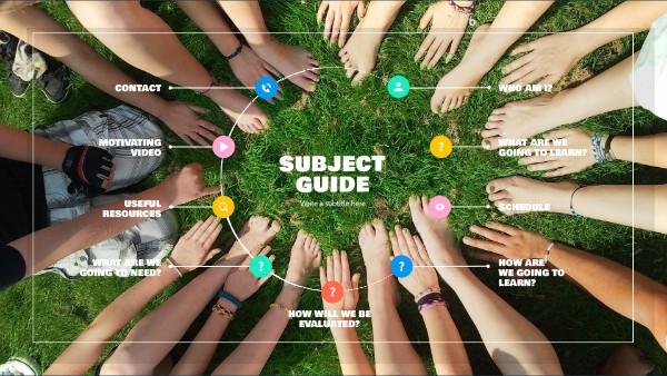 SUBJECT GUIDE | Genially