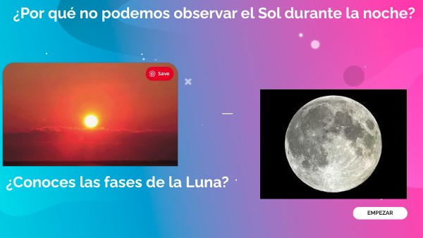 El Sol, Tierra y Luna