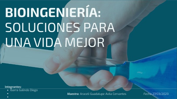 BIOINGENIERIA | Genially