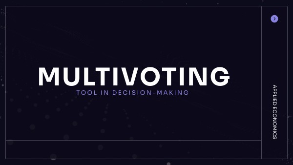 MULTIVOTING METHOD