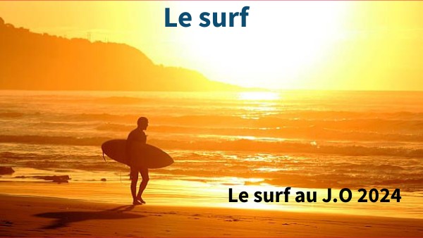 le surf | Genially