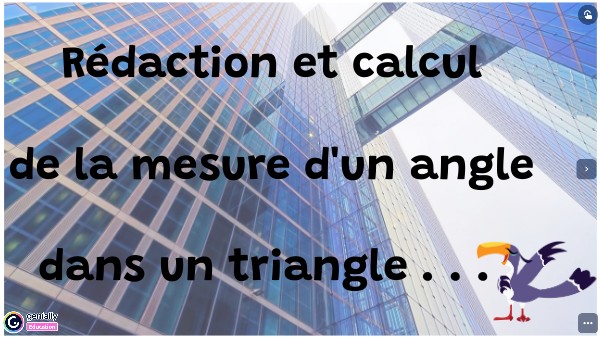 5e ch 10 angles calculs | Genially