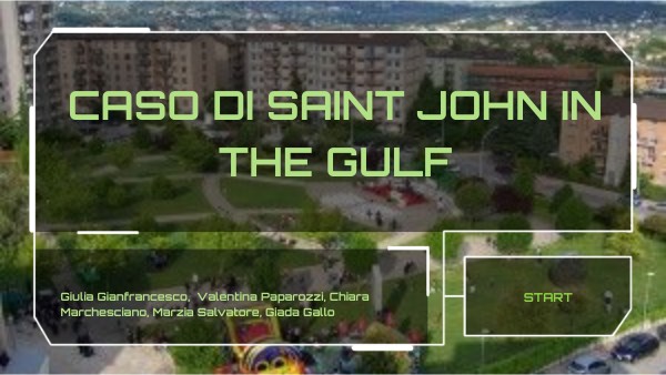 RISOLUZIONE DEL CASO DI SAINT JOHN IN THE GULF