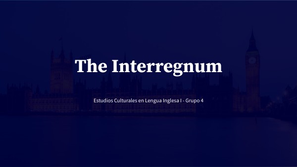 The Interregnum