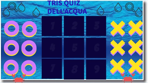 gioco dell'acqua TRIS DAVIDE ALEX