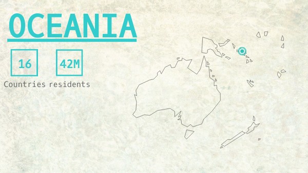 OCEANIA MAP | Genially