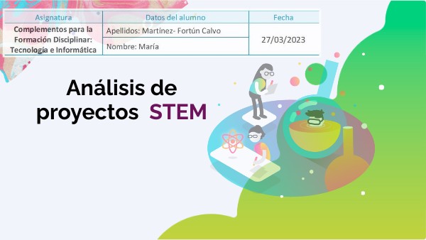 Analisis CANVAS Proyecto STEM | Genially