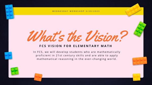 FCS Math Vision