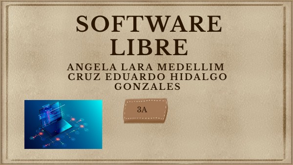 SOFTWARE LIBRE 3A ALMCEHG