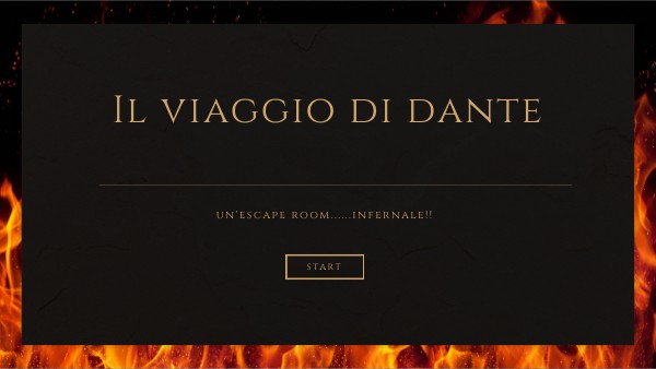 Escape Room Dante | Genially