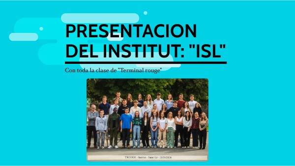 Présentation ISL | Genially
