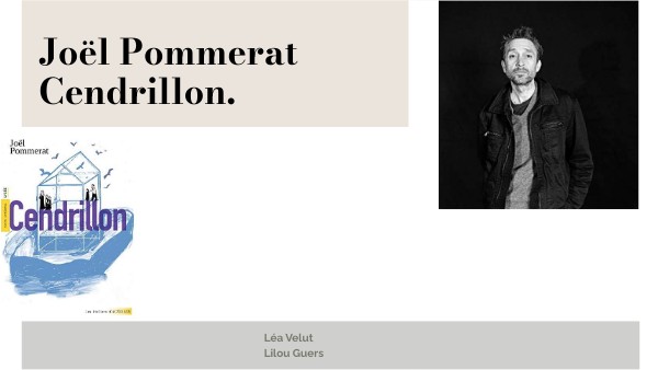 Joël Pommerat | Genially