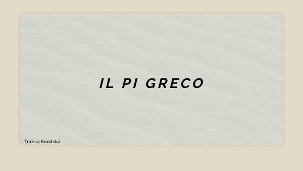 pi greco