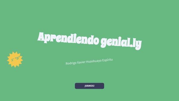 APRENDIENDO GENIAL.LY