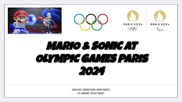 MARIO & SONIC AT OLYMPIC GAMES PARIS 2024