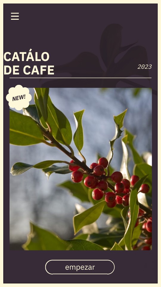 CATÁLOGO DE CAFÉ | Genially