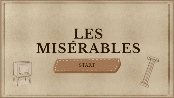 Diapo les misérables | Genially