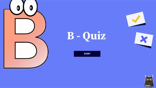 B - quiz | Genially