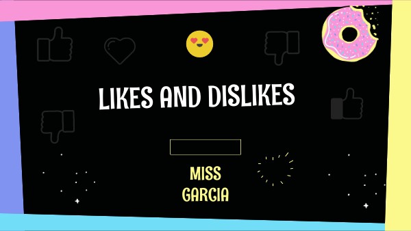Like and Dislike | Genially