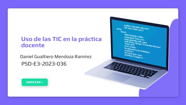 MÓDULO TRAINING CODE | Genially
