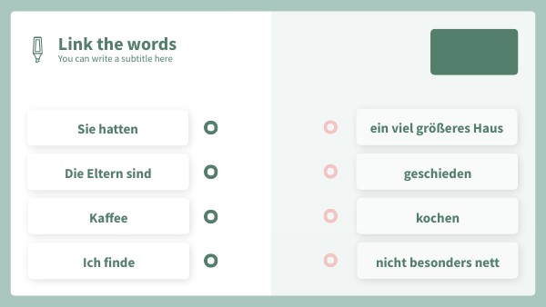 JOIN WORDS | Genially