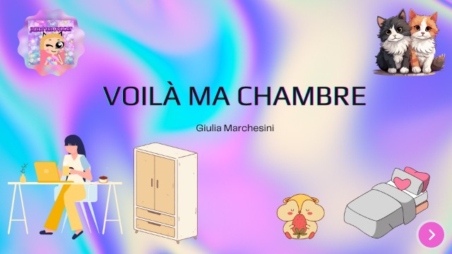 Voilà ma chambre | Genially