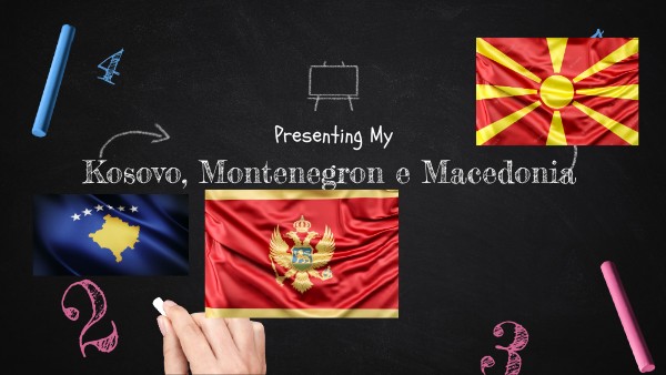 Kosovo,Montenegro e macedonia
