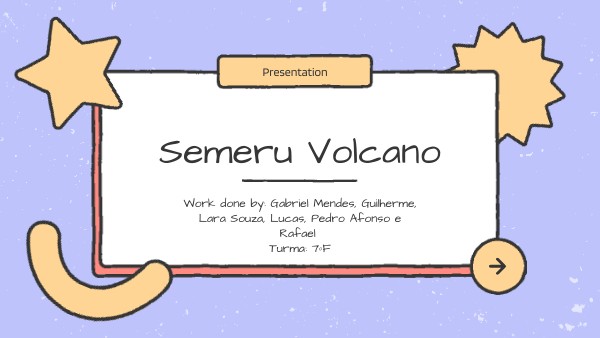 semeru volcano | Genially