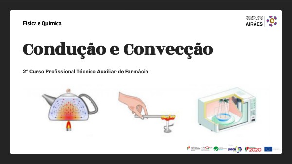 Condução Convecção- F.Q | Genially