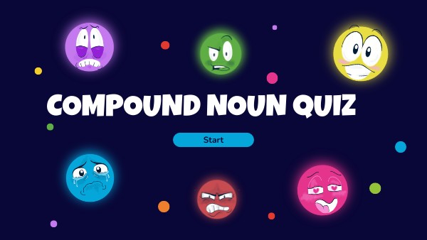 compound noun quiz | Genially