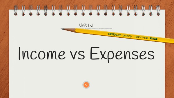 17.1 Income and Expenses