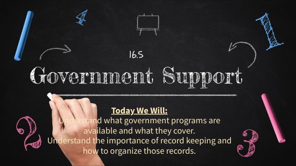 16.5 Government Support | Genially