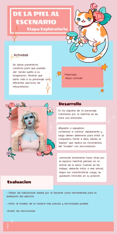 De la piel al escenario/ E. GUIADA | Genially