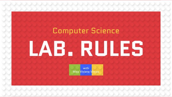 Lab Rules- Computer Science