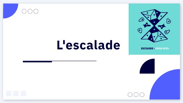 l'escalade