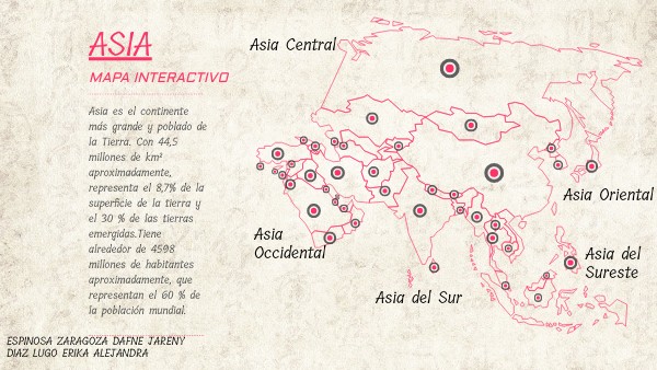 MAPA ASIA | Genially