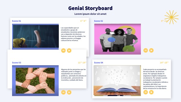 GENIAL STORYBOARD