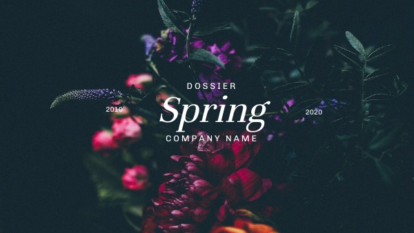SPRING DOSSIER | Genially
