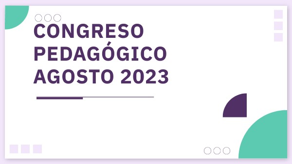 Congreso Pedagógico y Curricular | Genially