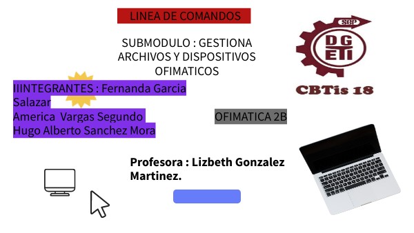 LINEA DE COMANDOS | Genially
