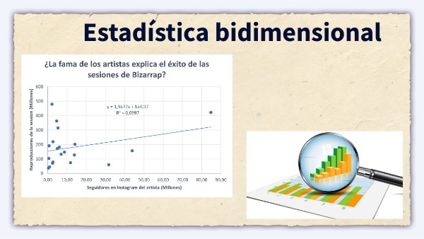 Estadística bidimensional | Genially
