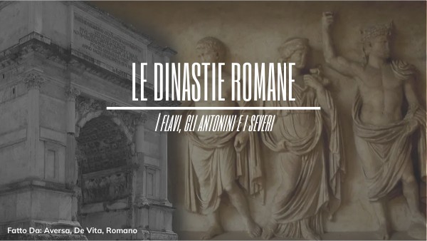 dinastie romane | Genially